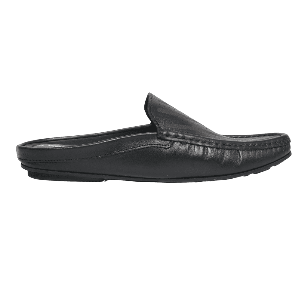 Moccasin Half Shoe For Men Black। Nobabee – Nobabee Footwear Limited