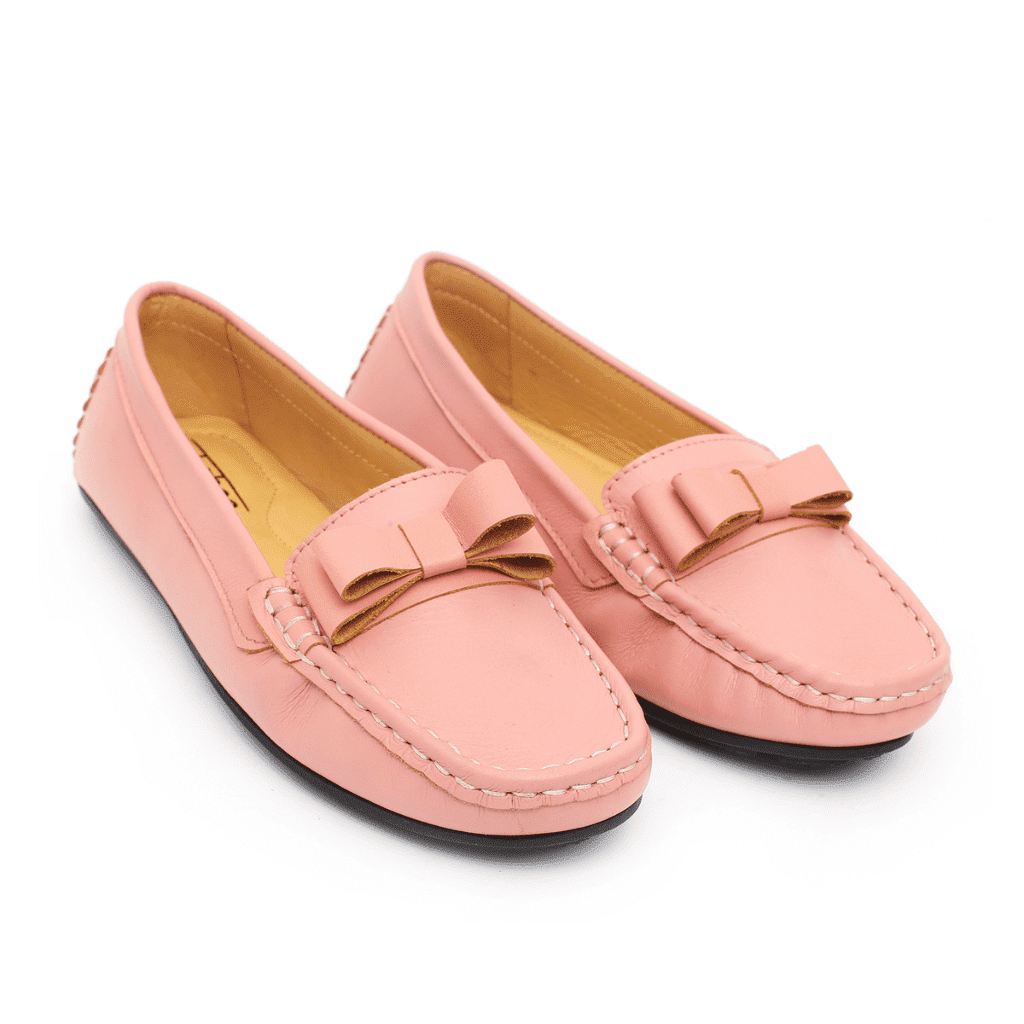 Rose Pink Loafer Shoe For Women। Nobabee – Nobabee Footwear Limited